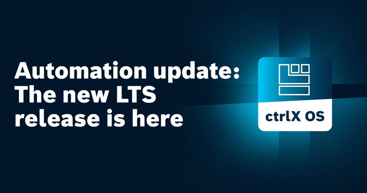 Automation update: The new LTS release is here - ctrlX OS